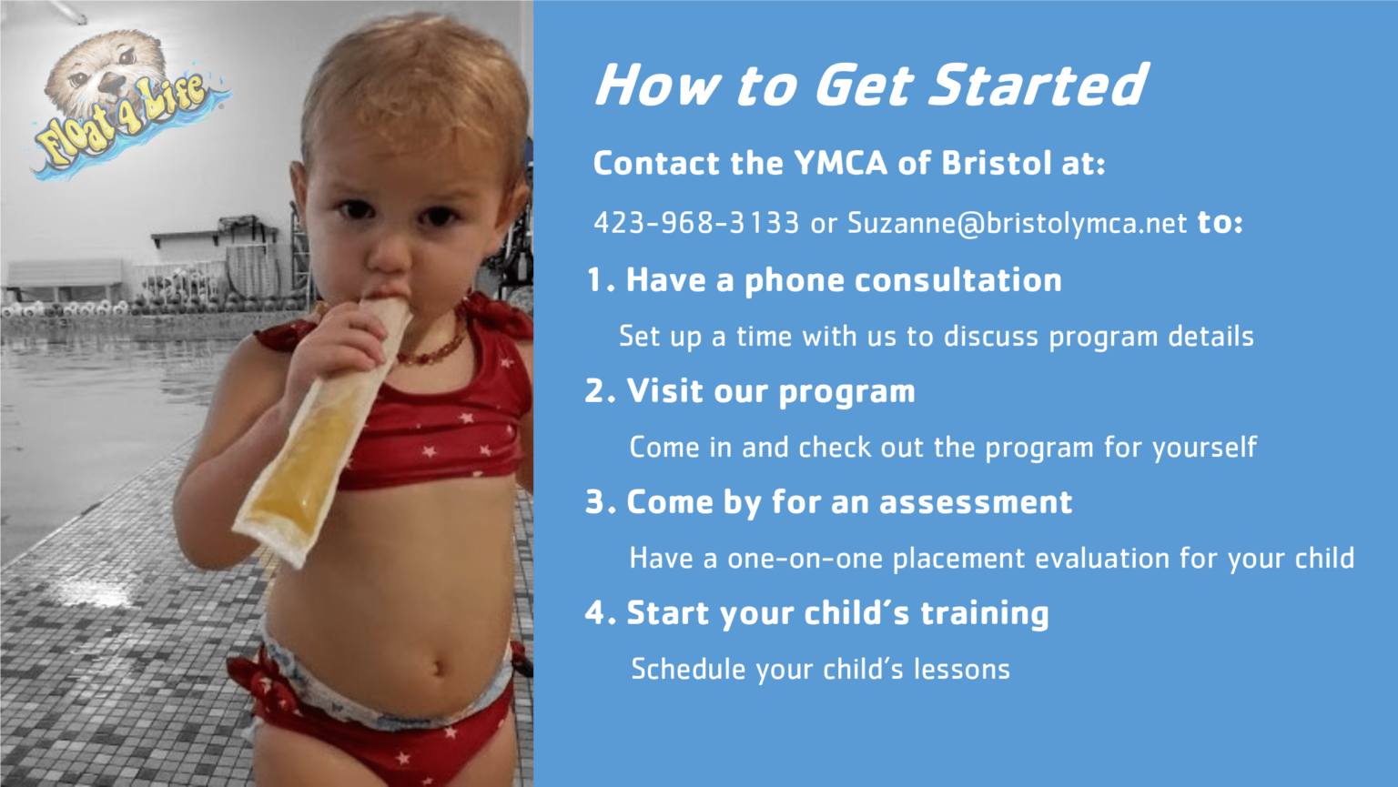 Float Lessons : YMCA of Bristol